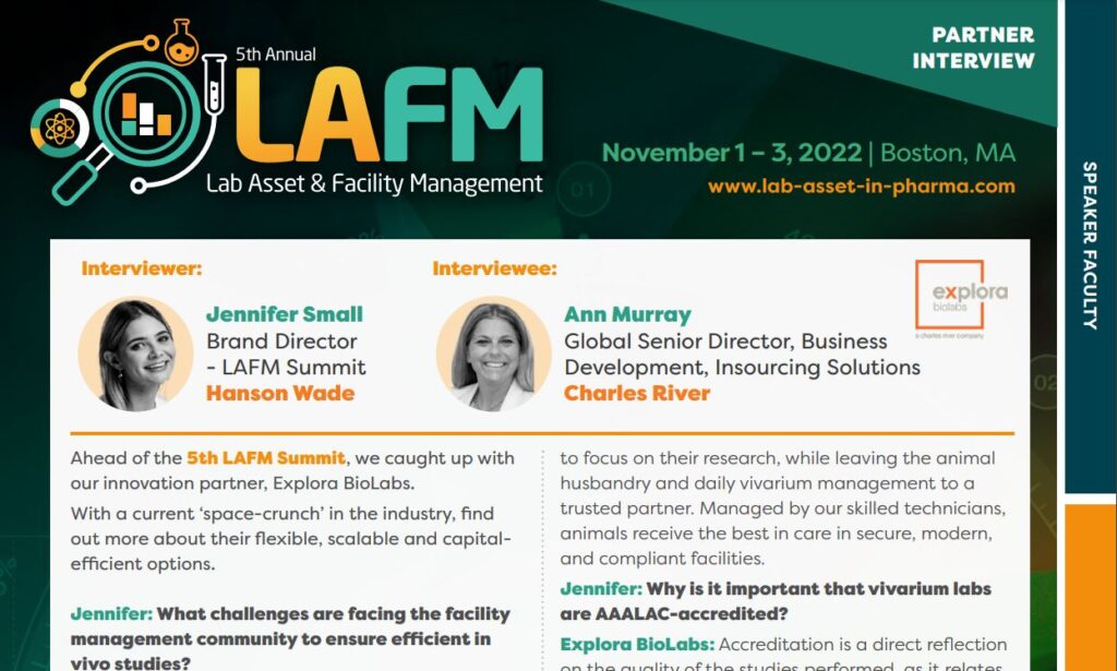 6th Lab Asset & Facility Management 2023 | November 28-30 | Content Library